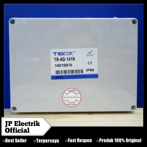 Jual Tibox Junction Box Plastik 140x190x70mm TB-AG-1419 - Jakarta Pusat ...