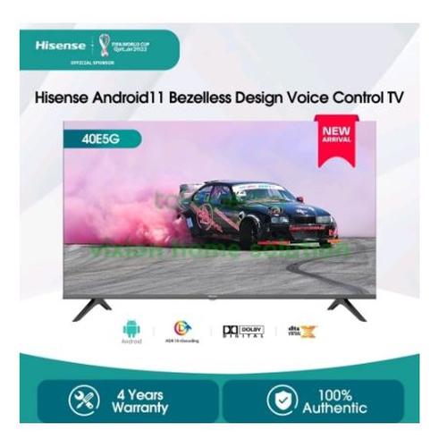 Jual Hisense 40E5G 40 inch FHD Android 11 Smart TV Bezelless Design ...