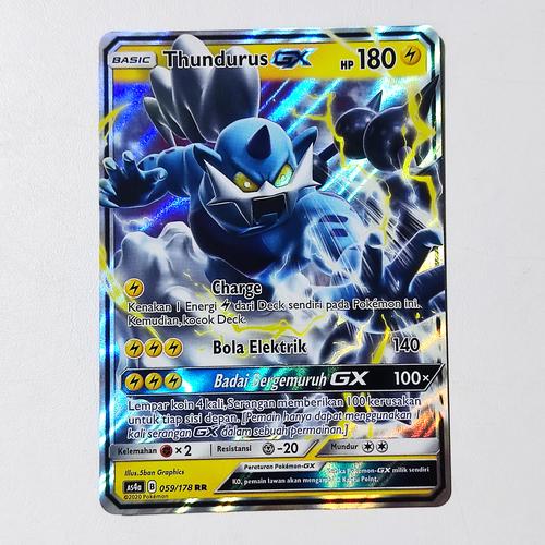 Jual Thundurus GX RR 059/178 AS4a - Kartu Pokemon Indonesia - Jakarta Timur - Pokemon Bunta ...