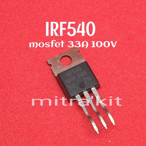 Jual International Rectifier IRF540 N-Channel mosfet 33A 100V - Kab ...