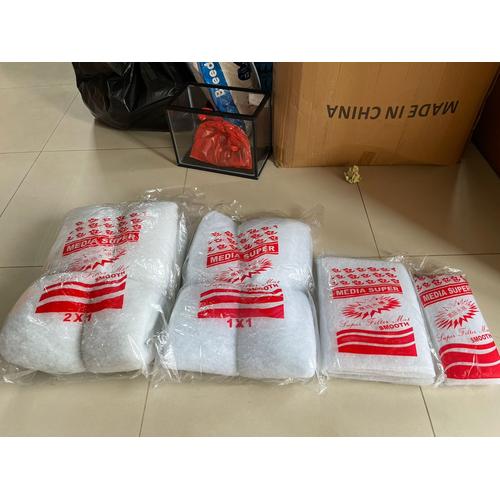 Jual BUSA MEDIA SUPER FILTER MAT SMOOTH / MEDIA FILTER / KAPAS FILTER ...