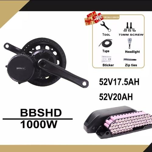 Jual BAFANG BBSHD KITS 48V/52V 1000WATT BATTERY PACK 20AH, FULLSET ...