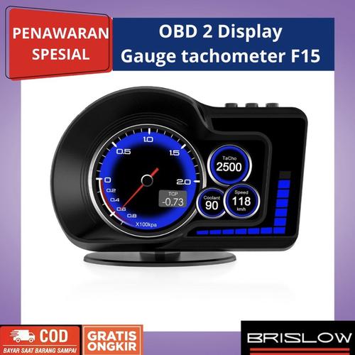 Jual Tachometer Speedometer Mobil Digital HUD OBD2 SMART OBD GAUGE ...