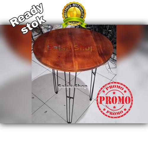 Jual meja cafe bulat meja cafe bundar meja bar meja kafe meja besi ...