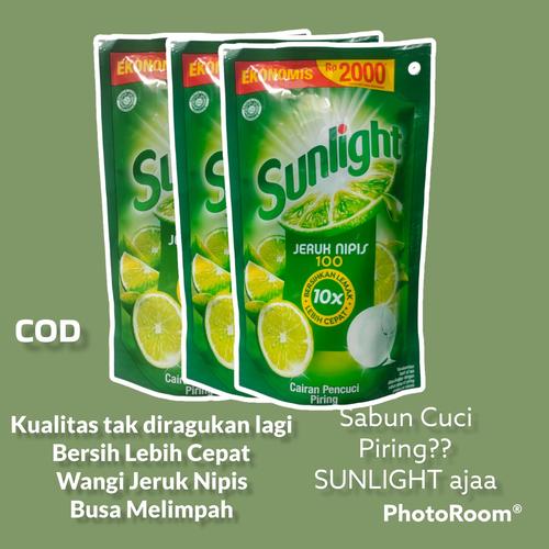 Jual Sunlight Sachet 2000-an Sabun Cuci Piring 65 gr - Jakarta Pusat ...