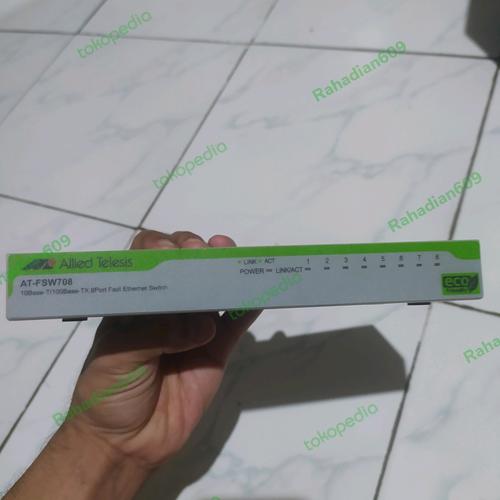 Jual Allied Telesis AT-FSW708 Switch 8 port UTP 10/100Mbps Metal Casing - Jakarta Selatan ...