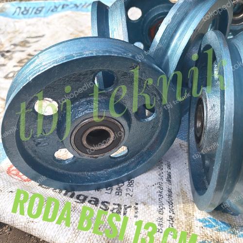Jual roda besi 13 cm - rel besi behel - Kab. Tegal - TbjTeknik | Tokopedia