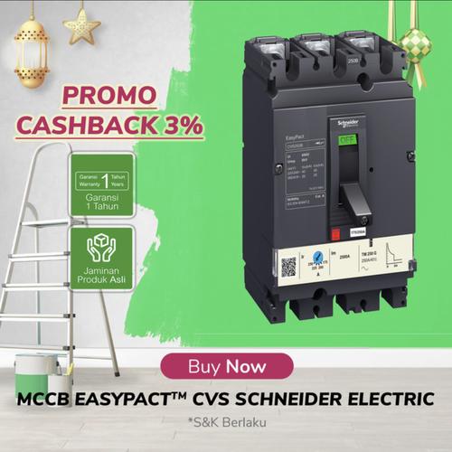 Jual MCCB CVS 100B 3P 16A 25A 32A 40A 50A SCHNEIDER - 16A - Jakarta Pusat - PUTRA PANEL ELECTRIC ...
