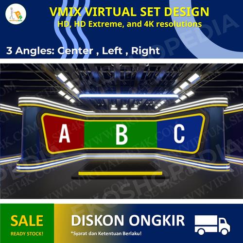 Jual Virtual Set Design For vMix - News 56 v30 - DVD - Kota Surabaya - ekoshopedia | Tokopedia