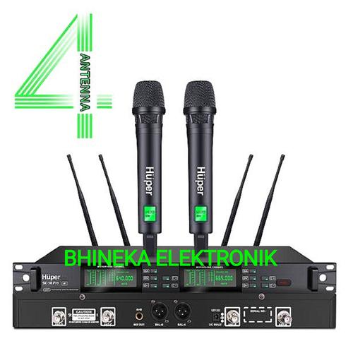 Jual mic wireless huper SK58pro sk 58 pro original mic pegang handheld ...