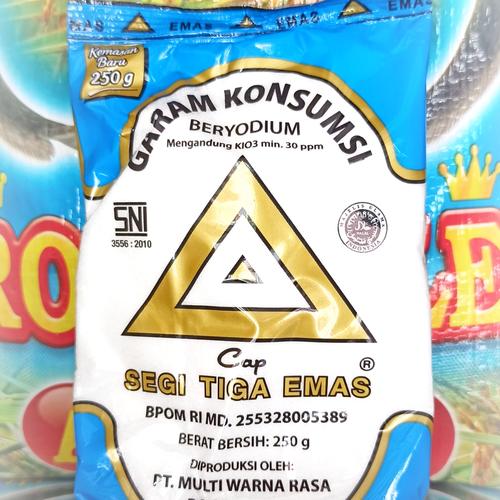 Jual Garam Segitiga Emas 250gr - Kota Depok - Salsabila Beras & Sembako ...