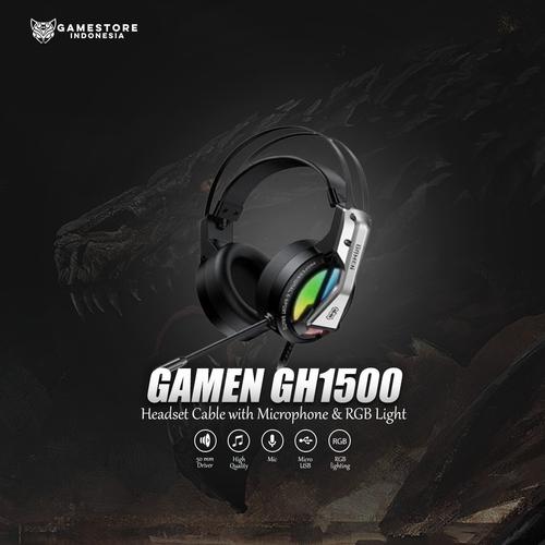 Jual (SERUNI) HEADSET GAMING GAMEN GH1500 RGB LIGHTING EFFECTS Original ... Jual (SERUNI) HEADSET GAMING GAMEN GH1500 RGB LIGHTING EFFECTS Original ...