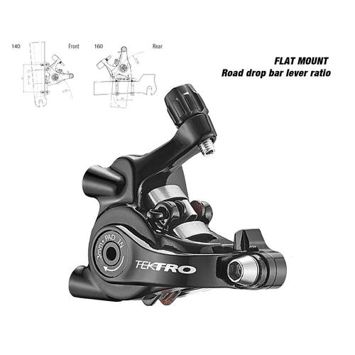 Jual Tektro MD-C550 1 Set Road Mechanical Disc Brake Flat Mount Rem ...