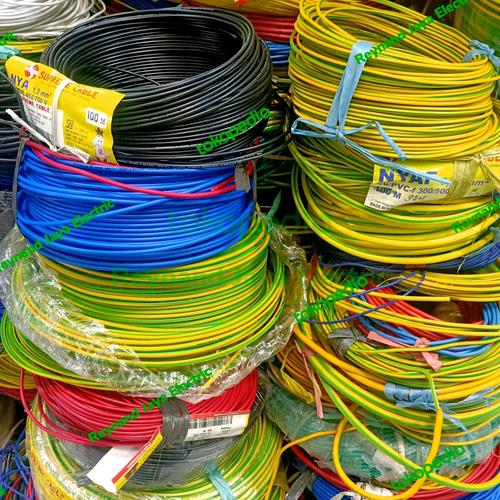 Jual kabel NYA 2.5mm kabel tunggal 2.5mm merk 3 besar per meter ...