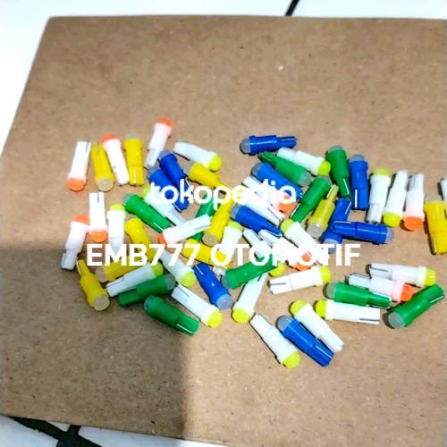 Jual BOHLAM LAMPU T5 PUTIH SOKET T5 DASBOARD PANEL AC SPEEDOMETER ...