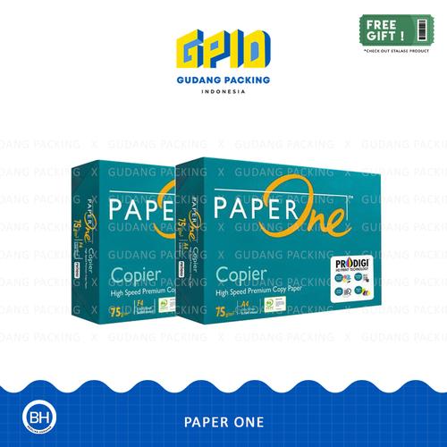 Jual PAPER ONE - Kertas HVS (A4 / F4) Gramasi (75 / 80) Gsm - Rim - A4 ...