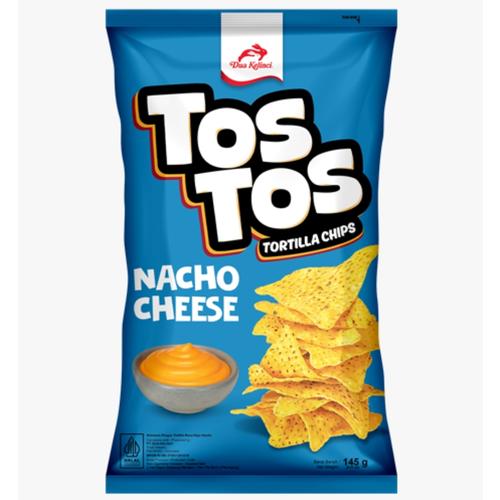 Jual DK Dua Kelinci TosTos Tos Tortilla chips cheese nacho rasa keju ...