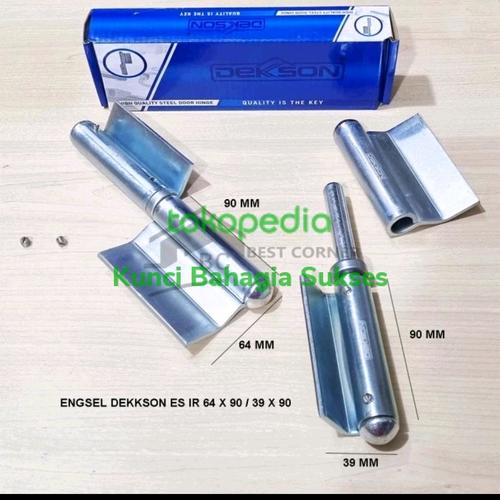 Jual ENGSEL PINTU BESI DEKSON ES IR 64x90 - 39x90 GALVANIS/ENGSEL BUBUT ...
