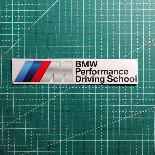 Jual Sticker Otomotif BMW M Performance Driving School - Kota Bandung ...