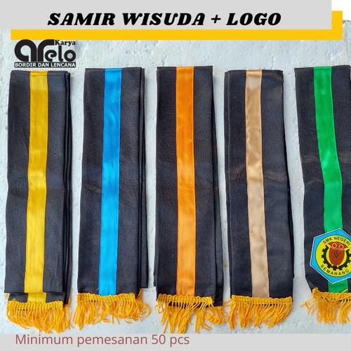 Jual SAMIR WISUDA Kain Samir satin murah - SD/SMP - Kab. Demak - Arelo ...
