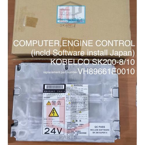 Jual CONTROLLER SK200-8 SK200-10 CPU ECU ECM KOBELCO VH89661E0010 instl JPN - Jakarta Barat - Mp ...