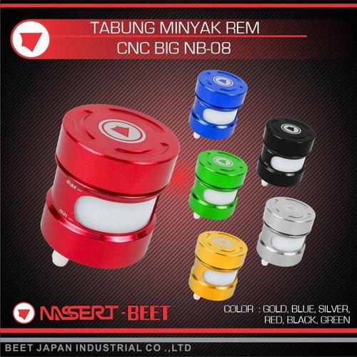 Jual Tabung Minyak Rem Motor Oil Cup Full Cnc Big Nb 08 Nassert Beet ...