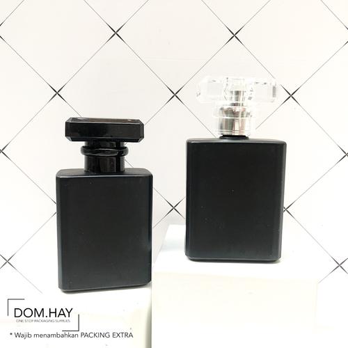 Jual Botol Parfum Kosong CLASSIC Hitam 50ml Botol Kaca Perfume Isi ...