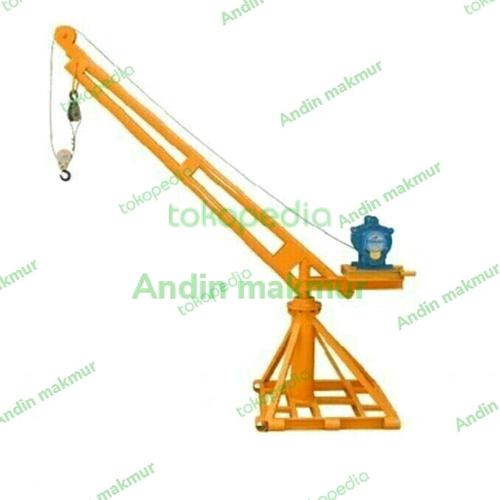 Jual Crane Mini Winch Hoist Katrol Mesin Pengangkat Barang Derek 500 Kg ...