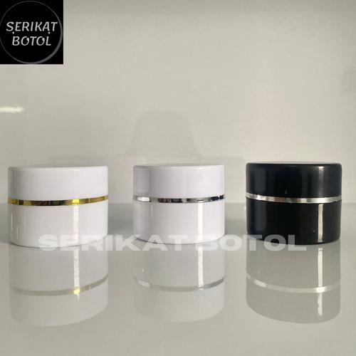 Jual POT PS FLAT 10GR PUTIH LIST GOLD SILVER HITAM 10 GR GRAM PS ...