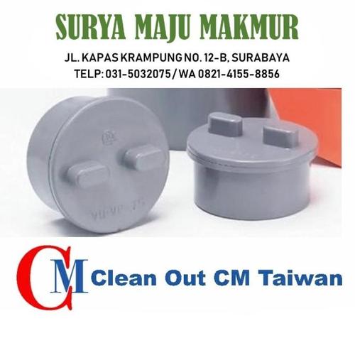 Jual Clean Out 2-1/2" Inch CO CM TAIWAN PVC Tutup Septic Tank Tebal AW ...