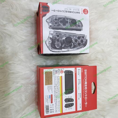 Promo Nintendo Switch Iine Joycon Joy Con Controller Turbo Wireless Clear Cicil 0% 3x - Jakarta ...