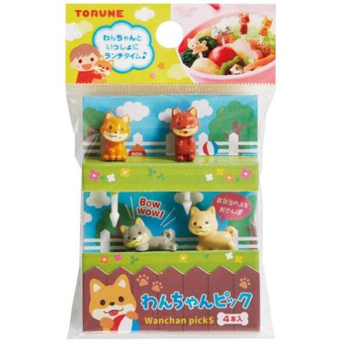 Jual Tusuk Bento (Torune) Food Pick Bekal bentuk Anjing / Puppies / Inu ...