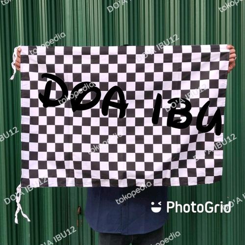 Jual bendera catur bendera start bendera finish 60cm x 90cm - Jakarta ...