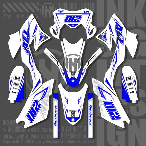 Jual Decal Dtracker 150 KLX Dekal Sticker Motor Custom Supermoto 19 ...