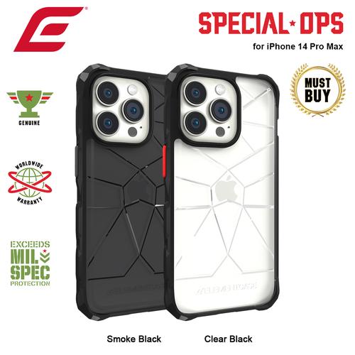 Promo Casing iPhone 14 Pro Max Element Case SPECIAL OPS X5 - Clear ...