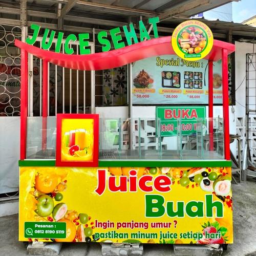 Jual Gerobak juice buah , minuman segar - Kota Bekasi - MEHSI BOOTH ...