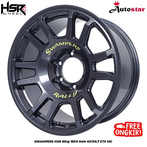 Jual velg racing mobil Ford Everest Hummer H3 Hyundai H1 r18 HSR ...