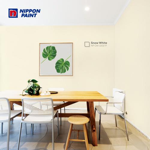 Jual CAT TEMBOK INTERIOR NIPPON PAINT - SNOW WHITE/OW1002P - Vinilex ...