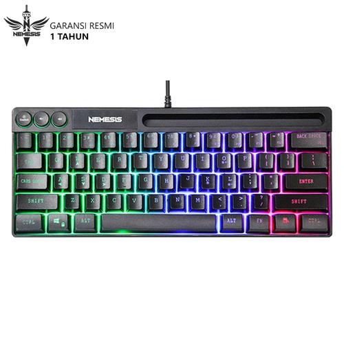 Jual NYK Nemesis Eris K06 Keyboard Gaming 61% with Holder - Hitam ...