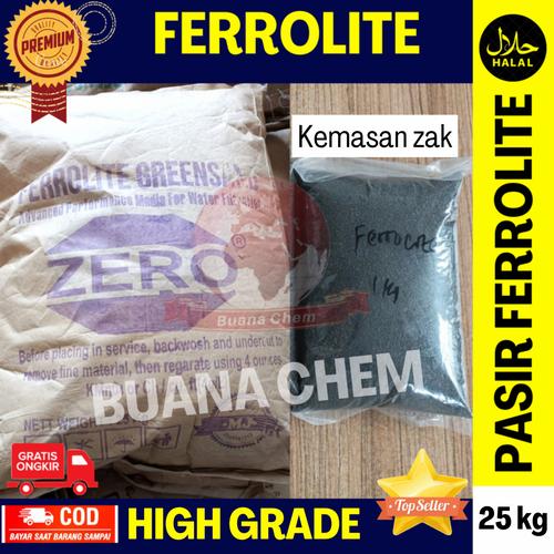 Jual Ferolite Media Filter Air 25kg Air Kuning Keruh / Ferolit Water ...