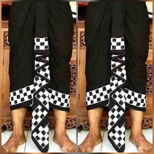 Jual Kancut kamen kain bali bawahan adat Bali Pria - Setengah jadi ...