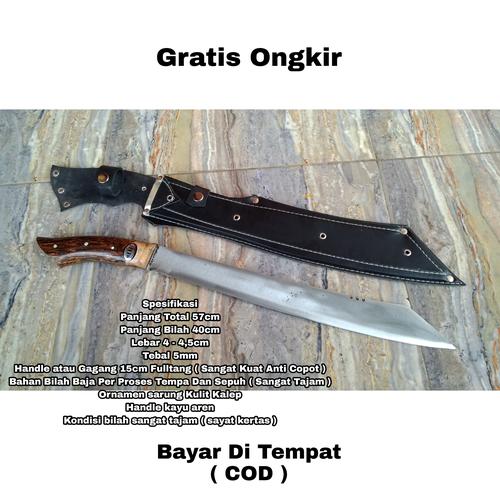 Jual Golok SERBAGUNA Kerja Kebun Baja Full Tang - model 1 - Kab ...