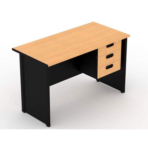 Jual Meja Kantor Uno-Meja Staff+Laci gantung-Beech-Grey-120cm-UOD 1031 ...