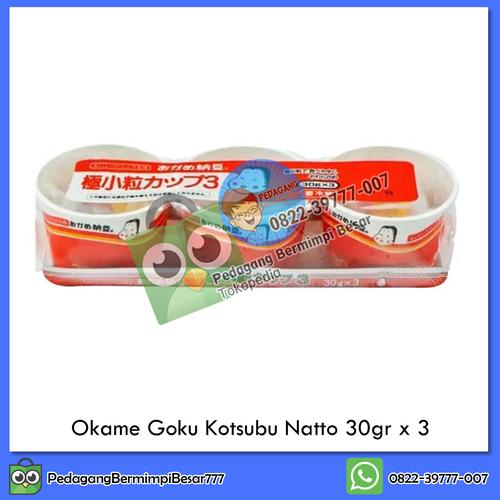 Jual Okame Natto | Okame Natto Goku Kotsubu Cup 30gr x 3 | Natto ...
