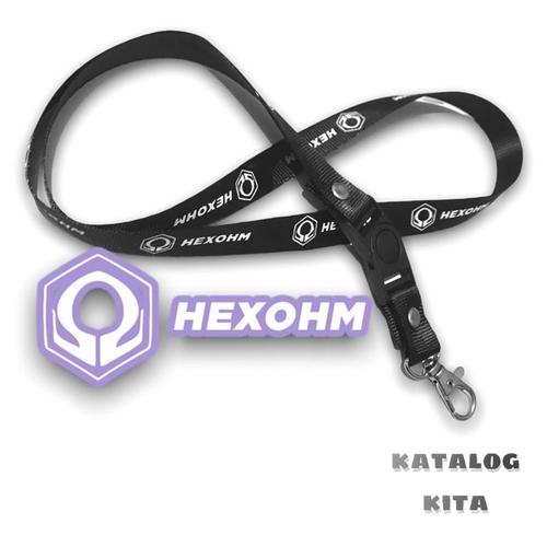 Jual Lanyard HEXOHM tali DISTRO gantungan kunci POD VAPE id card name ...