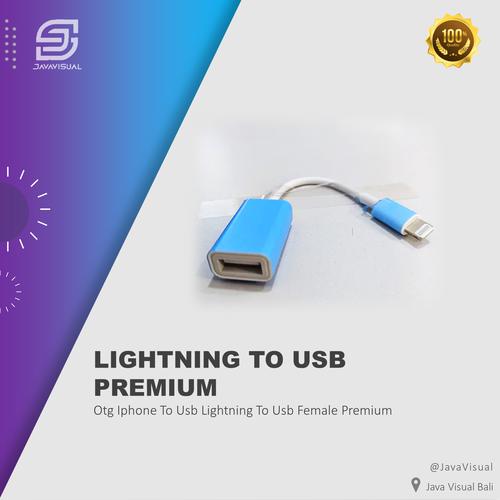 Jual Otg Iphone To Usb Lightning To Usb Female Premium - Kota Denpasar ...