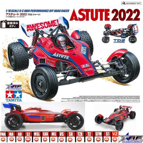 Jual TAMIYA 47482 1/10 R/C OFF ROAD ASTUTE 2022 (PAINTED BODY) (TD2 ...