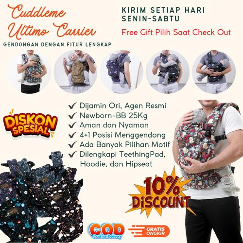Jual Cuddleme Ultimo Carrier Gendongan Hipseat Cuddle Me 4 Posisi ...