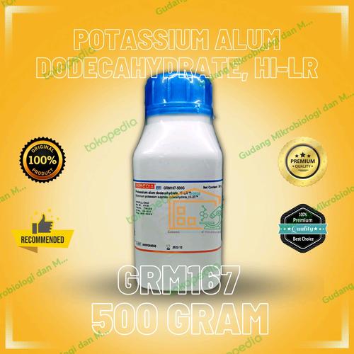 Jual Aluminum Potassium Sulphate Dodecahydrate | AlK(SO4)2.12H2O, 500 ...