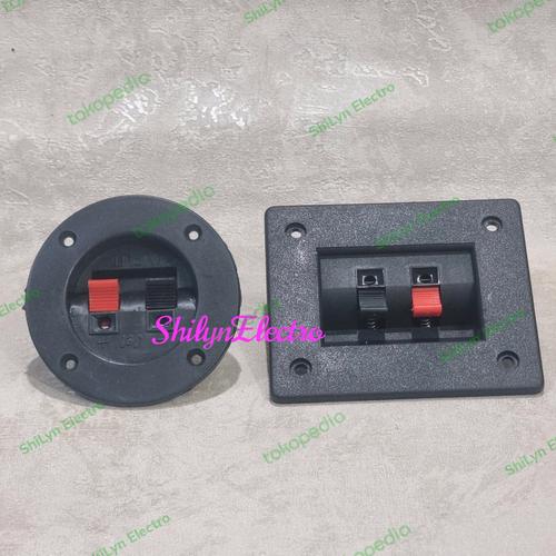 Jual TERMINAL SPEAKER 2PIN 2 PIN BULAT - SEGI KOTAK 2P - Bulat - Kota ...